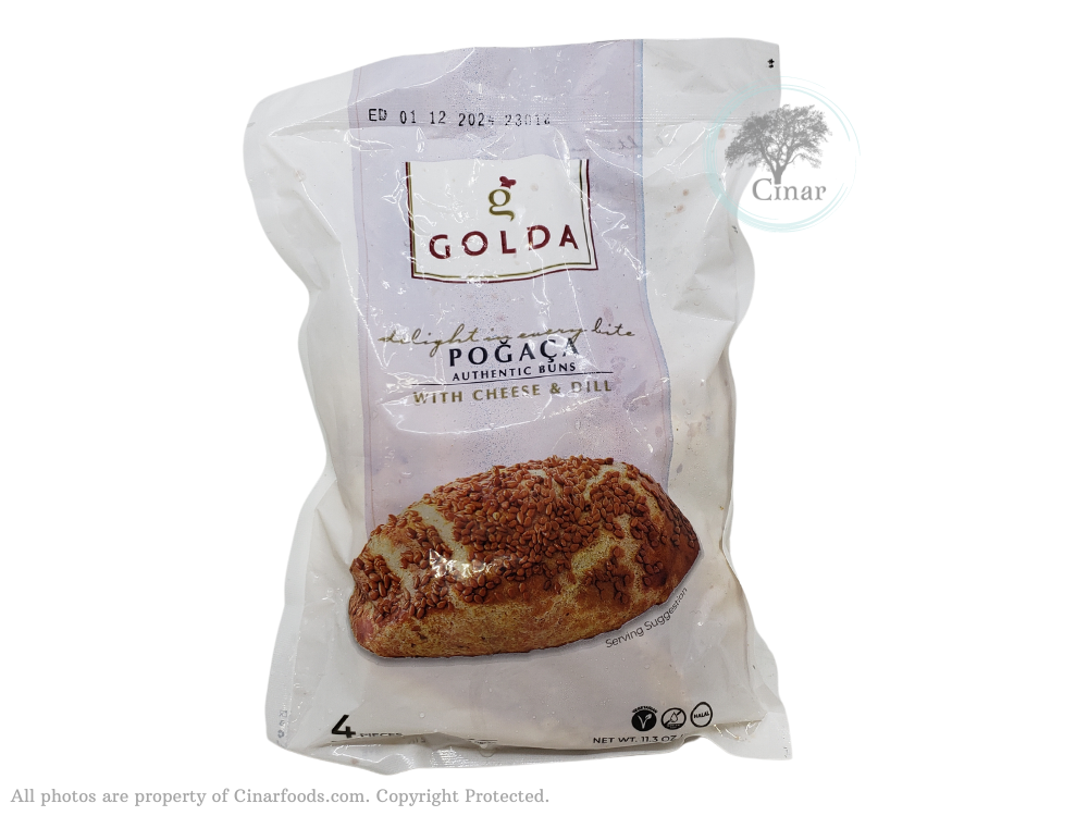 Golda Pogaca With Cheese And Dill Peynirli Pogaca 4 Pieces 113 Oz 320 Gr Cinar